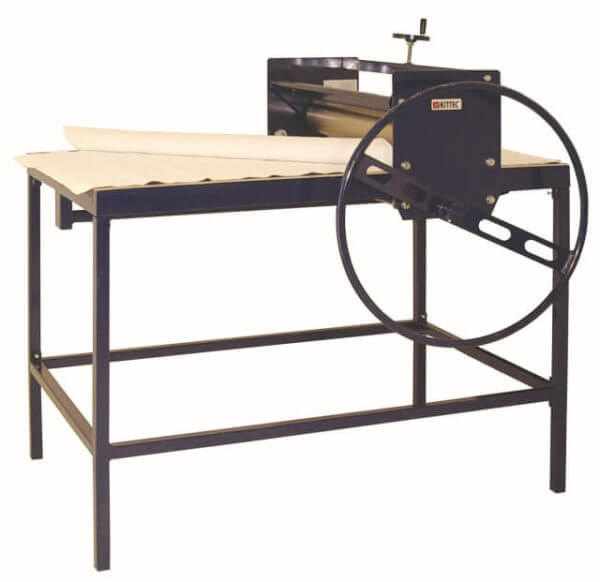 Slab rollers for use in workshop and industry