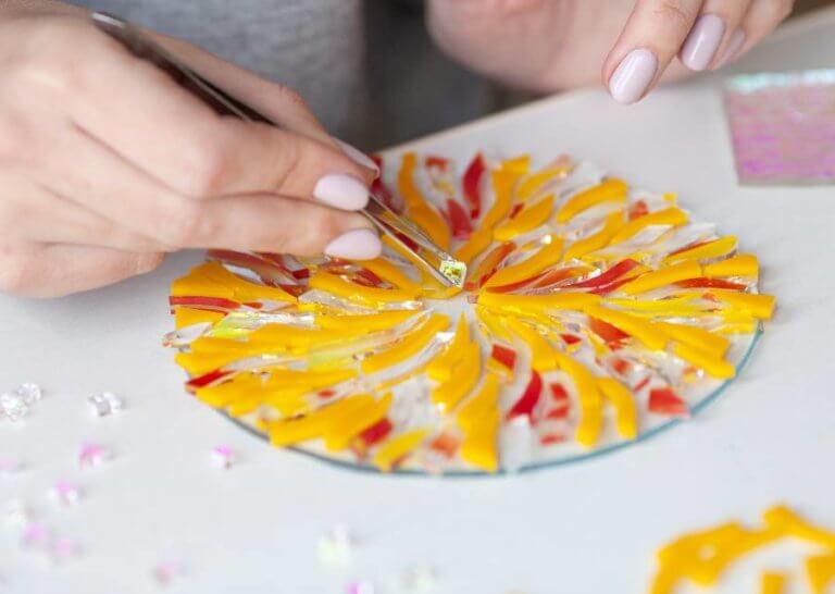 Glass fusing - Making artistic glass objects